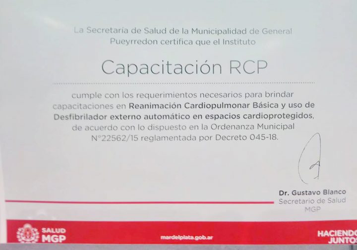 Curso de RCP y DEA | Capacitacion RCP